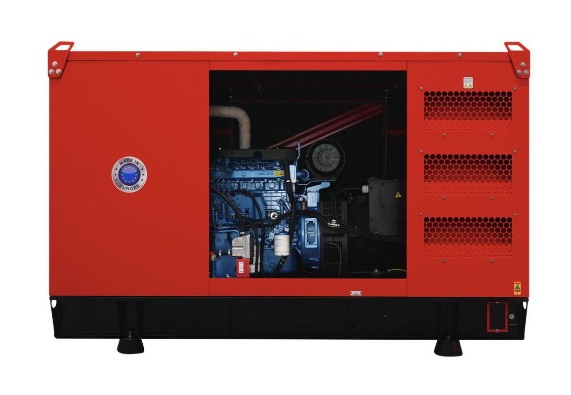 Diesel generator set ZEN 72 TBI, Baudouin engine, 72 kVA